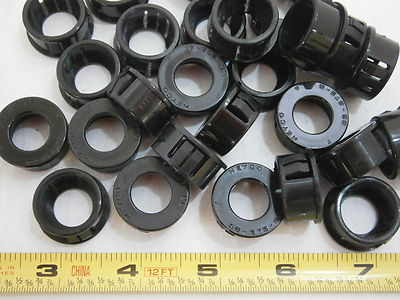 Heyco 2116 Snap Bushing SB875-8 .875" OD .50" ID Black Nylon Lot of 25 ...