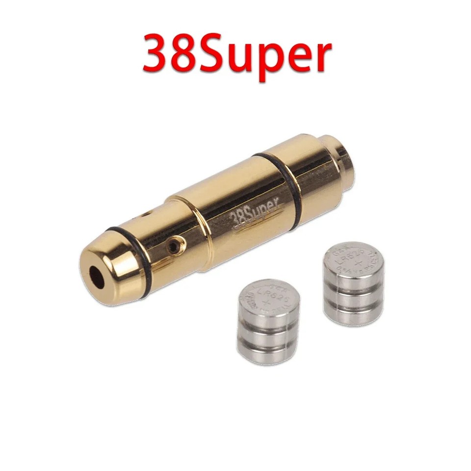 Tactical Red Laser Training Bullet Dry Fire Cartridge Boresighter ...