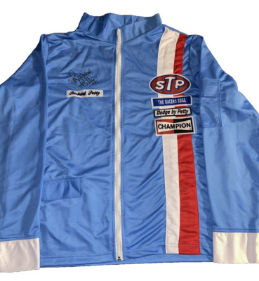 Richard Petty signed NASCAR Auto Blue Racing Jacket JSA COA Autograph ...