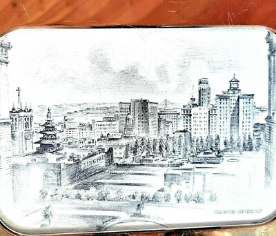 Alec Stern Fascinating San Francisco Pencil Sketch Print Small 6"x4 ...