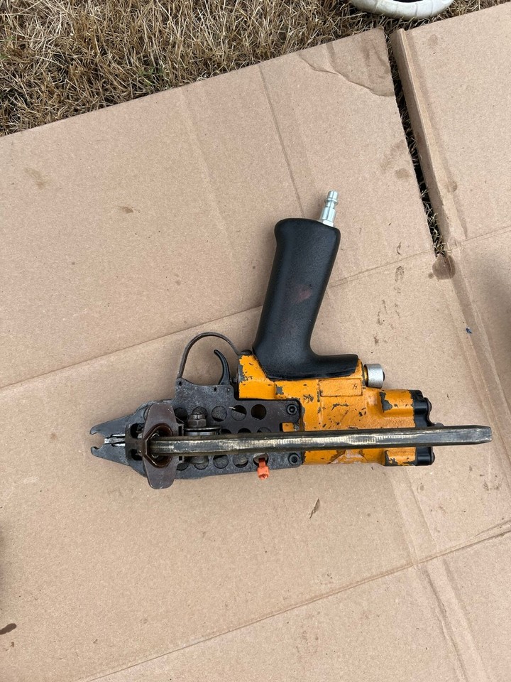 Pneumatic Tools C-Ring Nailer Machine SC760C Air Nail Gun C-type Hog ...