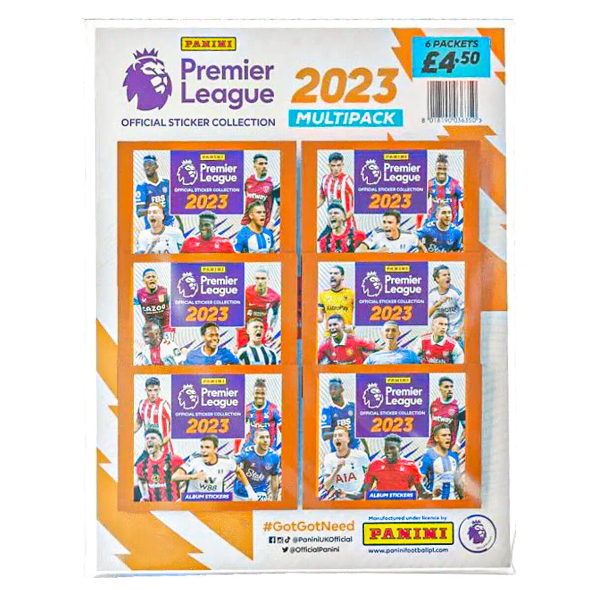 2023 Panini Premier League Sticker Collection - Multipack for sale ...