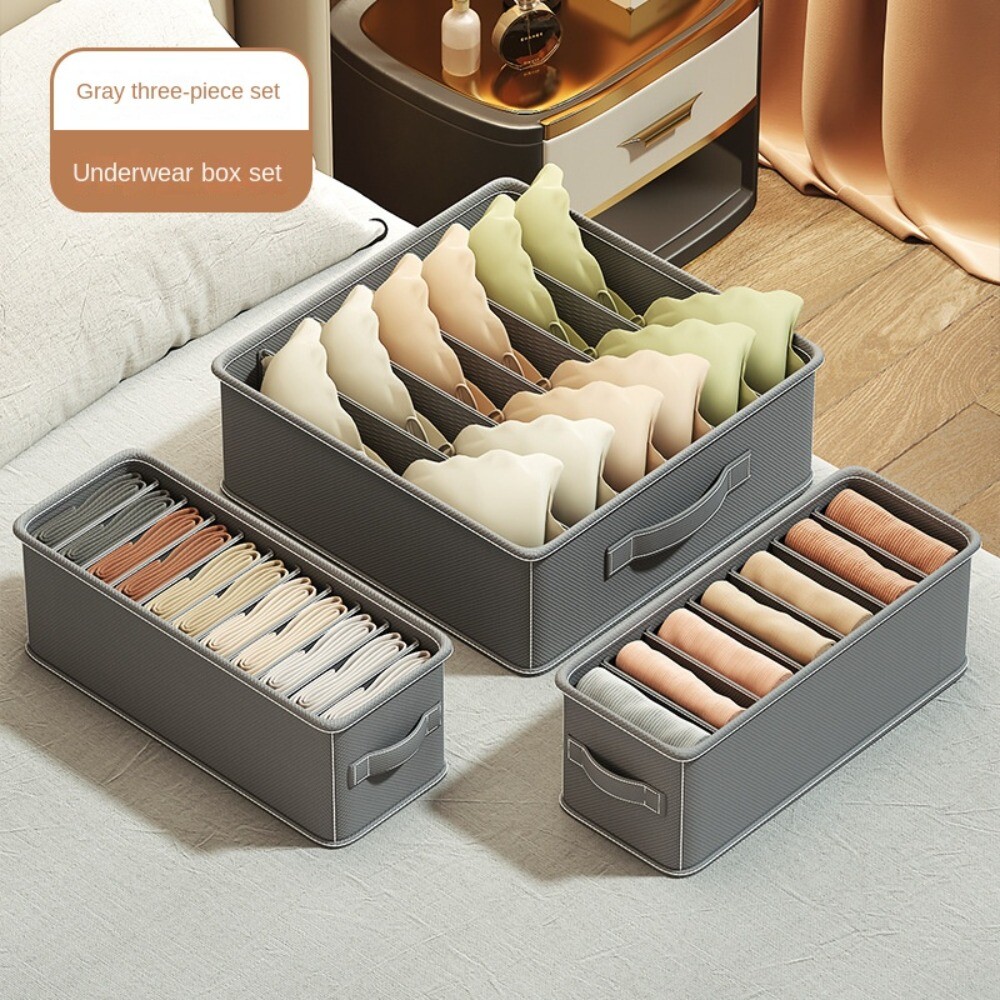 Bra Drawer Underwear Storage Box Collection Boxes Clothes Separator ...