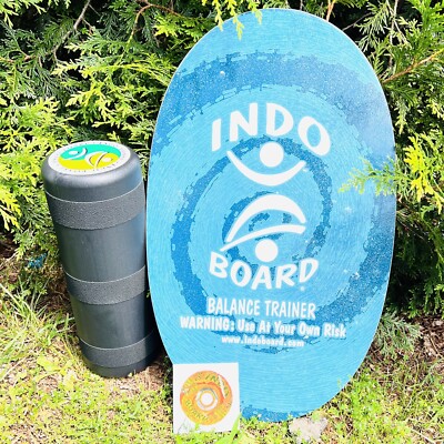 Indo Board Balance Trainer Fitness Training Board with Roller ...