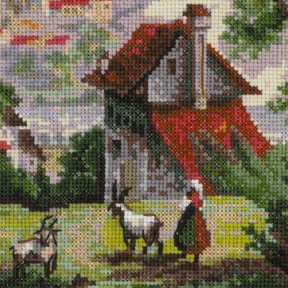 RIOLIS 1701 MONASTERY SHONENVERT COUNTED CROSS STITCH KIT | eBay