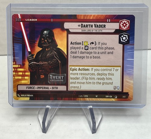 SOR 2/2 DARTH VADER Event Exclusive Hyperspace Leader Star Wars ...