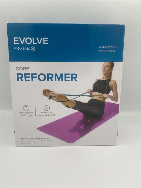 Evolve Gaiam Four-loop Resistance Workouts CorePlus Reformer Home ...