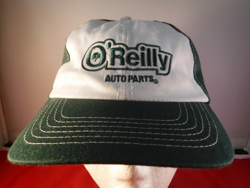 FC8 Men's O'Reilly Auto Parts Green White Ball Cap Hat Unstructured ...