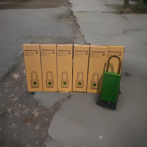 6 Master Lock 411GRN Safety Lockout Padlock Green | eBay