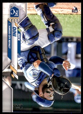 2020 Topps Update Royal Blue Nick Dini Kansas City Royals #U-101 | eBay