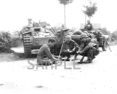 US Soldiers in Normandy after the D-Day Invasion 8x10 World War II WW2 ...