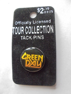 Vintage Rock Band Green Day Pin on Card | eBay