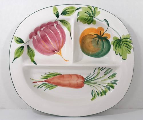 Pizzato Serving Platter Oval 3 Section Large 16x14.5x2 Tray Hand Made ...