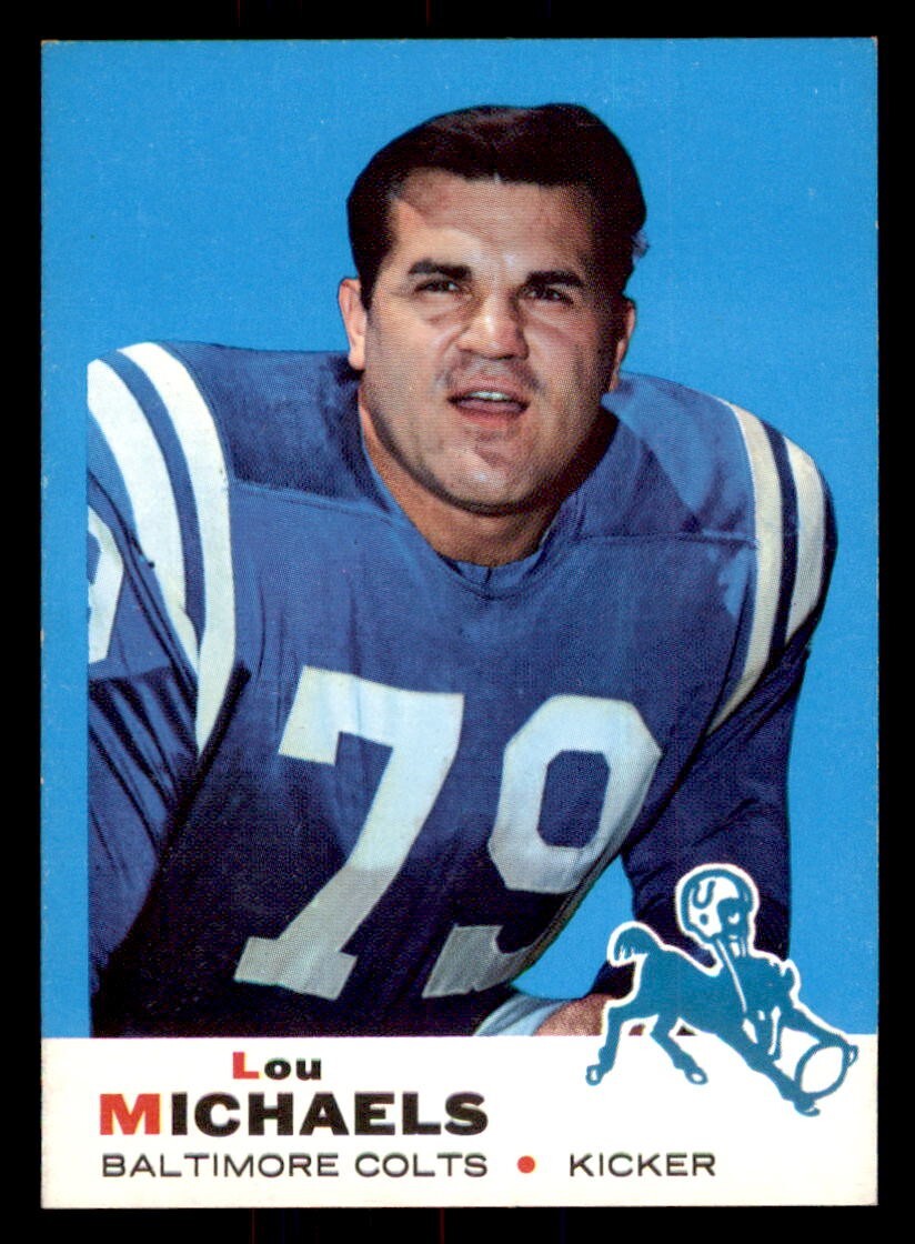 1969 Topps Football #116 Lou Michaels EX/MT | eBay