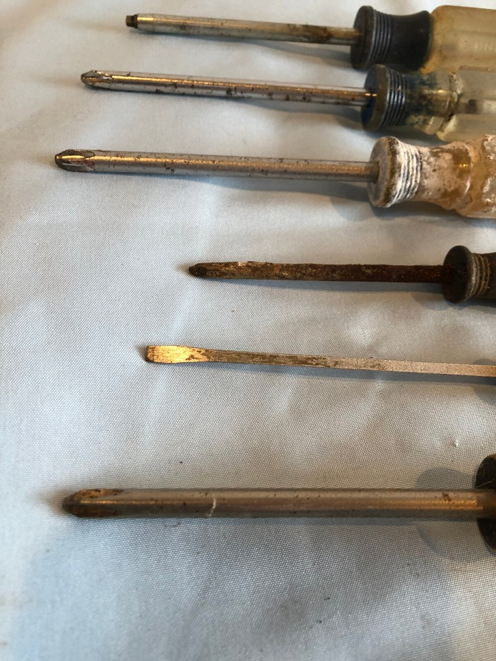 VINTAGE LOT of 7 Sears Craftsman Screwdrivers #UPST | eBay