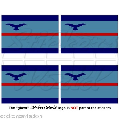 RAF SQUADRON LEADER Command Flag 50mm (2") Vinyl Stickers Decals x4 | eBay