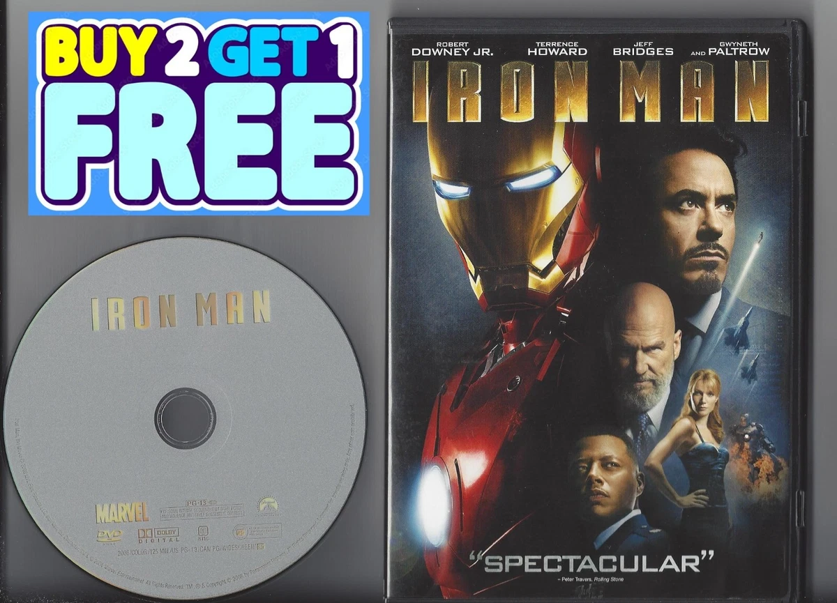 Iron Man Dvd Cover Art