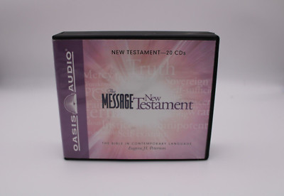 The Message Bible: New Testament Oasis Audio 20 CDs Unabridged ...