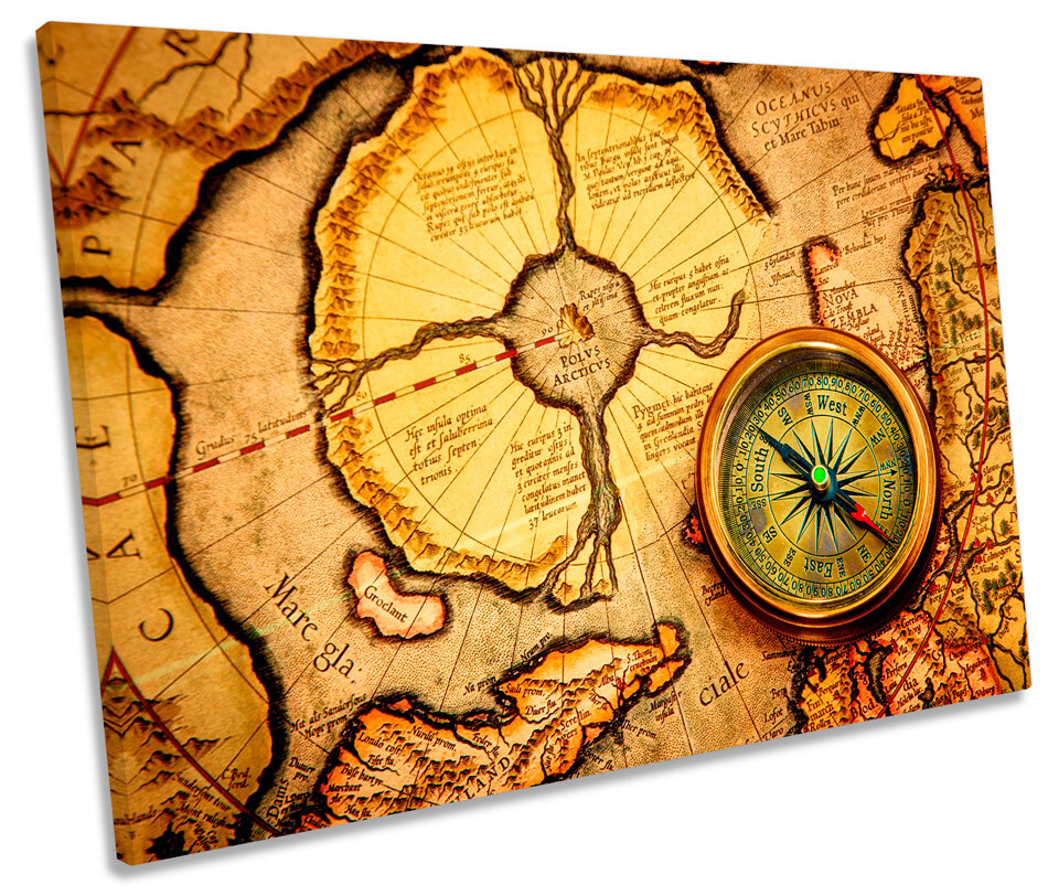 Antique Map Compass Drawing Vintage Medieval Antique Wind Rose