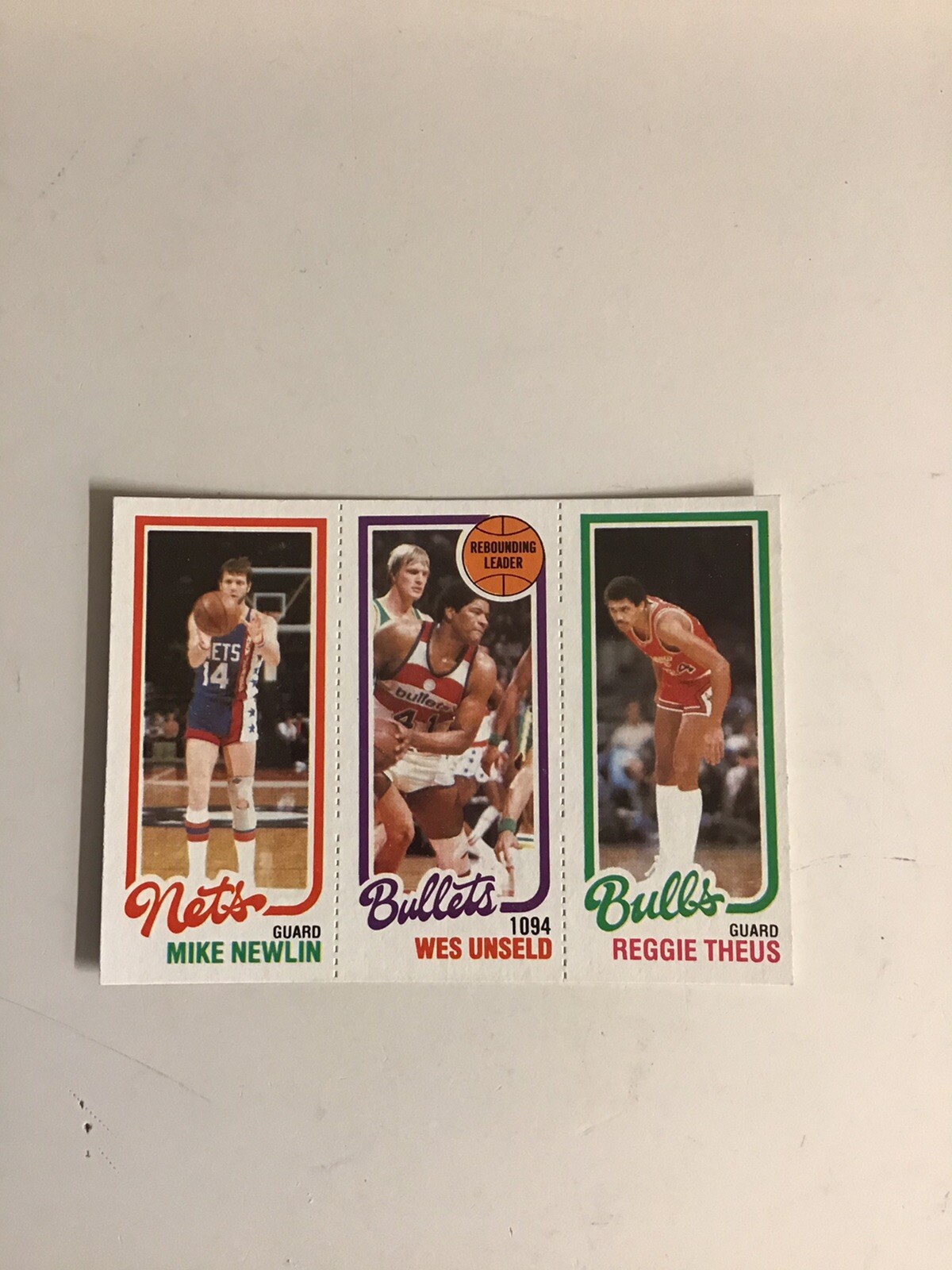WASHINGTON BULLETS WES UNSELD 1980-81 TOPPS BASKETBALL CARD NM #243 ...