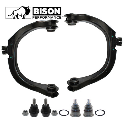 Bison Performance 6pc Front Upper Control Arms & Ball Joints Kit For ...