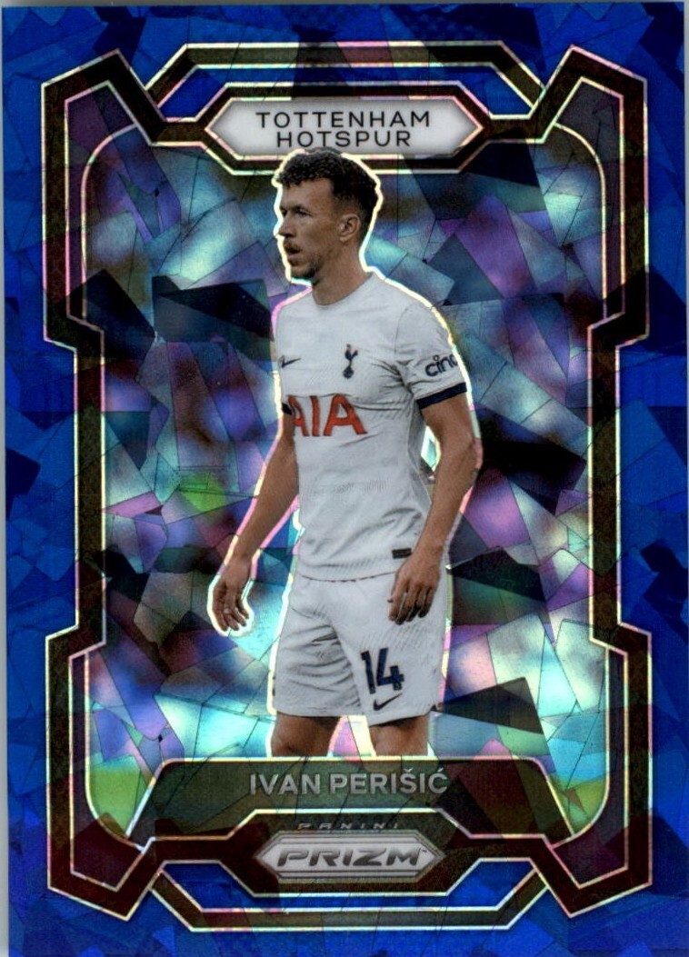 2023-24 Panini Prizm Premier League - Ivan Perisic #135 Blue Ice Prizm ...