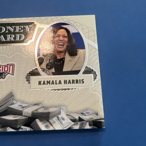 2024 Leaf Decision Kamala Harris Money Card Relic Sp US Federal Reserve ...