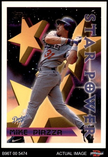 1996 Topps #2 Mike Piazza Star Power Dodgers HOF 8 - NM/MT | eBay