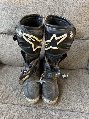 Alpinestars TECH 6 T6 Off Road Dirt Bike Motocross Boots Men’s Sz 10 ...