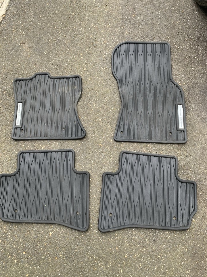 2017-2025 Range Rover Velar Rubber All weather Floor Mat(original) Full ...