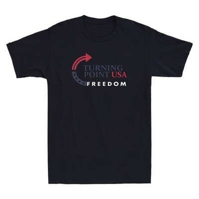 Freedom Turning Point USA T-Shirt; Men’s Short Sleeve Funny Meme Quote ...