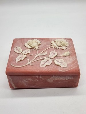 Design Gifts International Musical Keepsakes Incolay Pink Rose Music ...