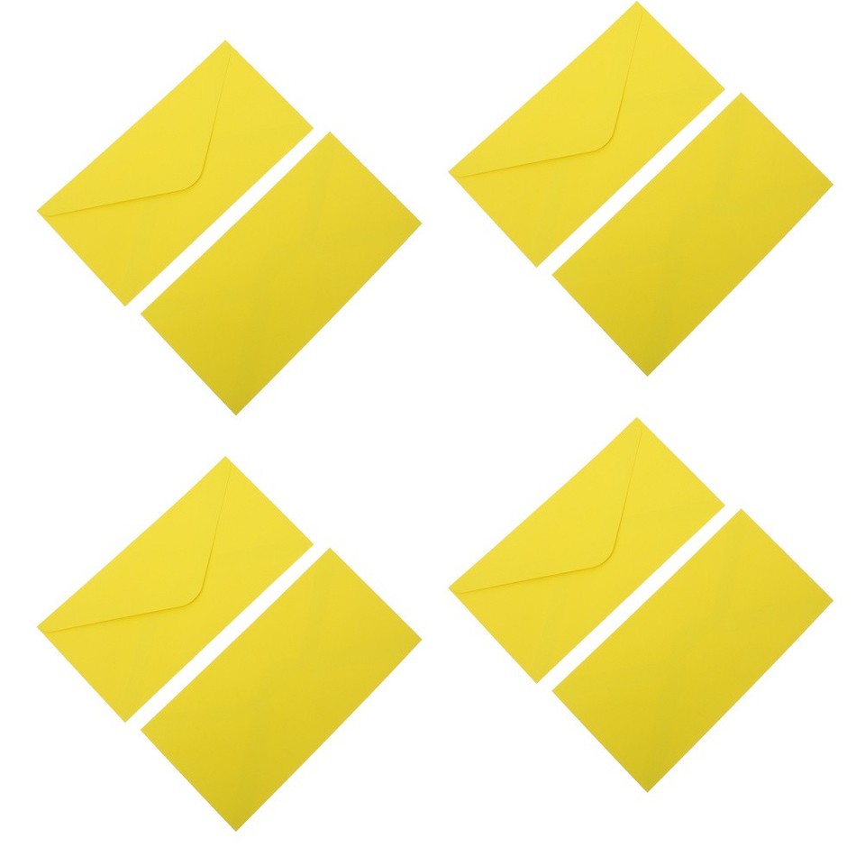 50PCS Blank Invitation Envelopes: Self Adhesive Envelopes for Cards ...
