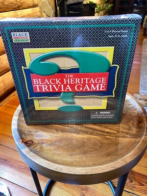 Black Heritage Trivia Game GEEBEE 2005 Sealed New | eBay