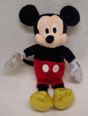 TY Walt Disney SPARKLE MICKEY MOUSE 8" Plush Stuffed Animal | eBay