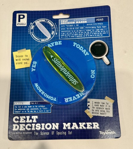 Rattleback Celt Decision Maker Make Physics Happen For ages Tates ...