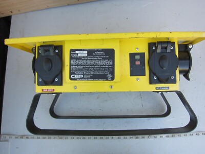 CEP 6506-GU 50A 125/250V Straight Blade Temporary Distribution Spider ...