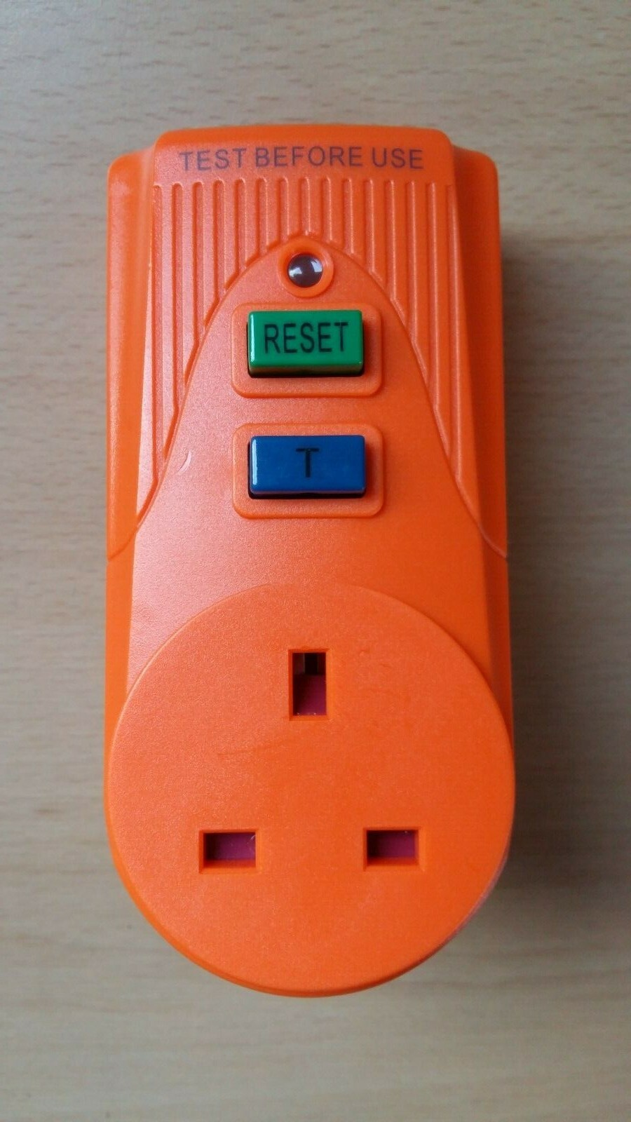 Orange Flex Cable Wire Plug Socket Extension Lead Connector RCD Mower ...