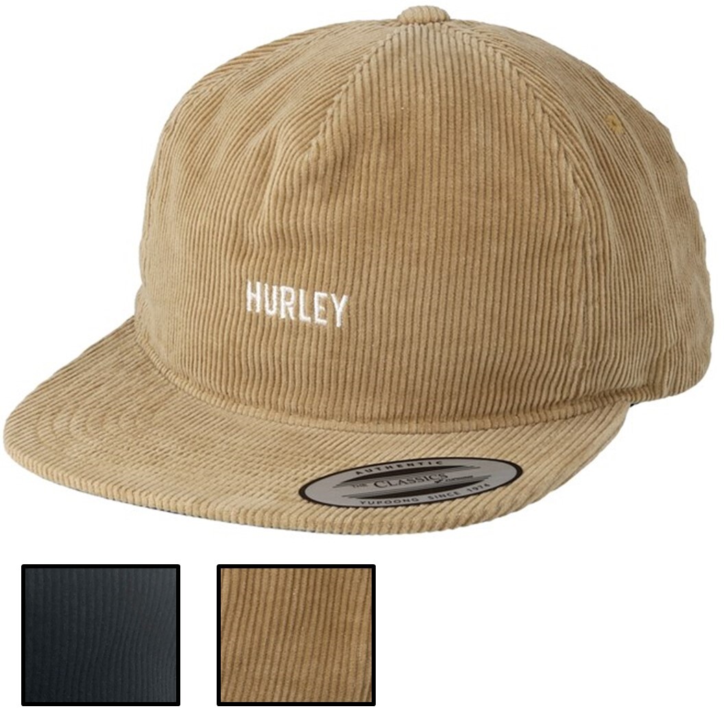 Hurley Men's Cords Corduroy Strapback Hat Cap | eBay