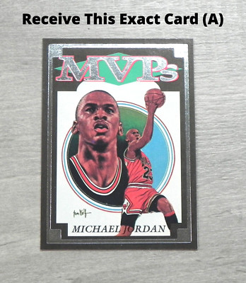MICHAEL JORDAN 1992 MVPs Magazine PROTOTYPE Card in a New Top Loader | eBay