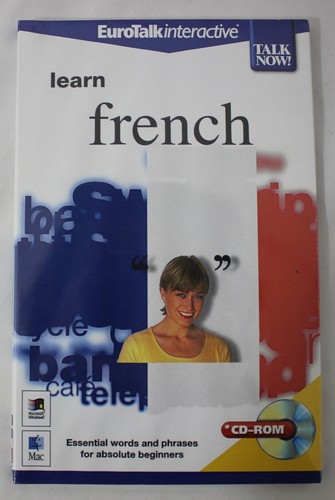 TALK NOW! Learn French CD-ROM for beginners by EurotalkInteractive NEW ...