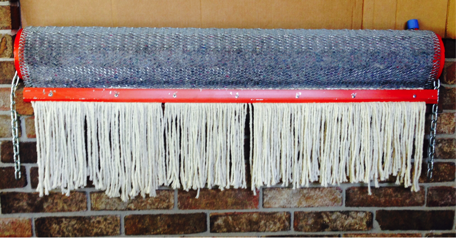 (3) 45" CATTLE LIVESTOCK OILER RUB for insect / parasite / fly control ...