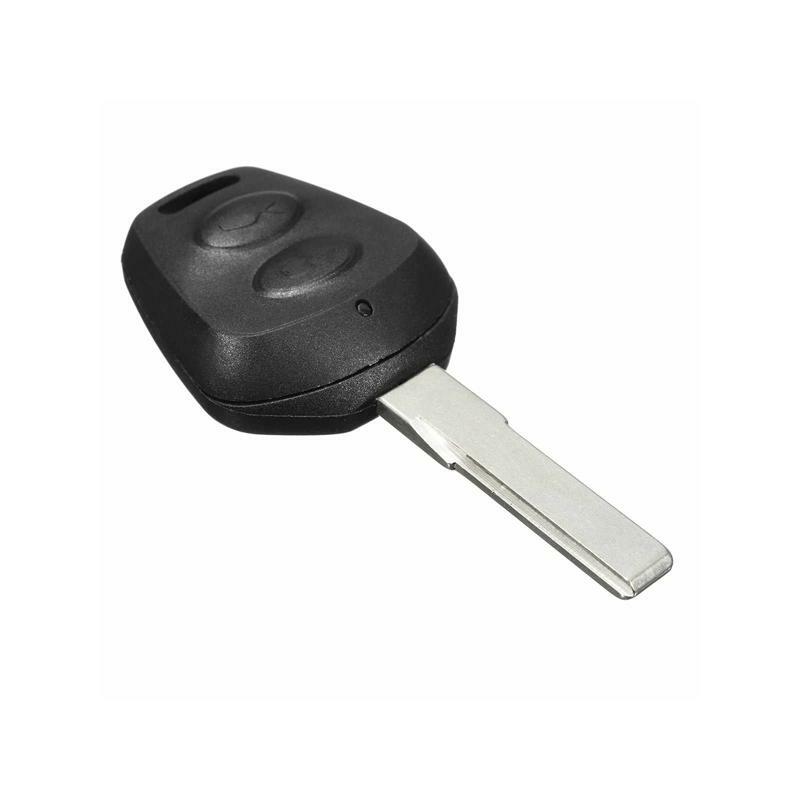 Gloss Silver Remote Key Fob Case For Porsche 996 / 986 TWO-button ...