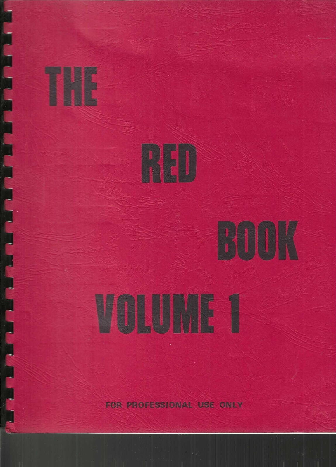 MUSIC The Red Book Volume I 341 pages Melody-Chords-Lyrics | eBay