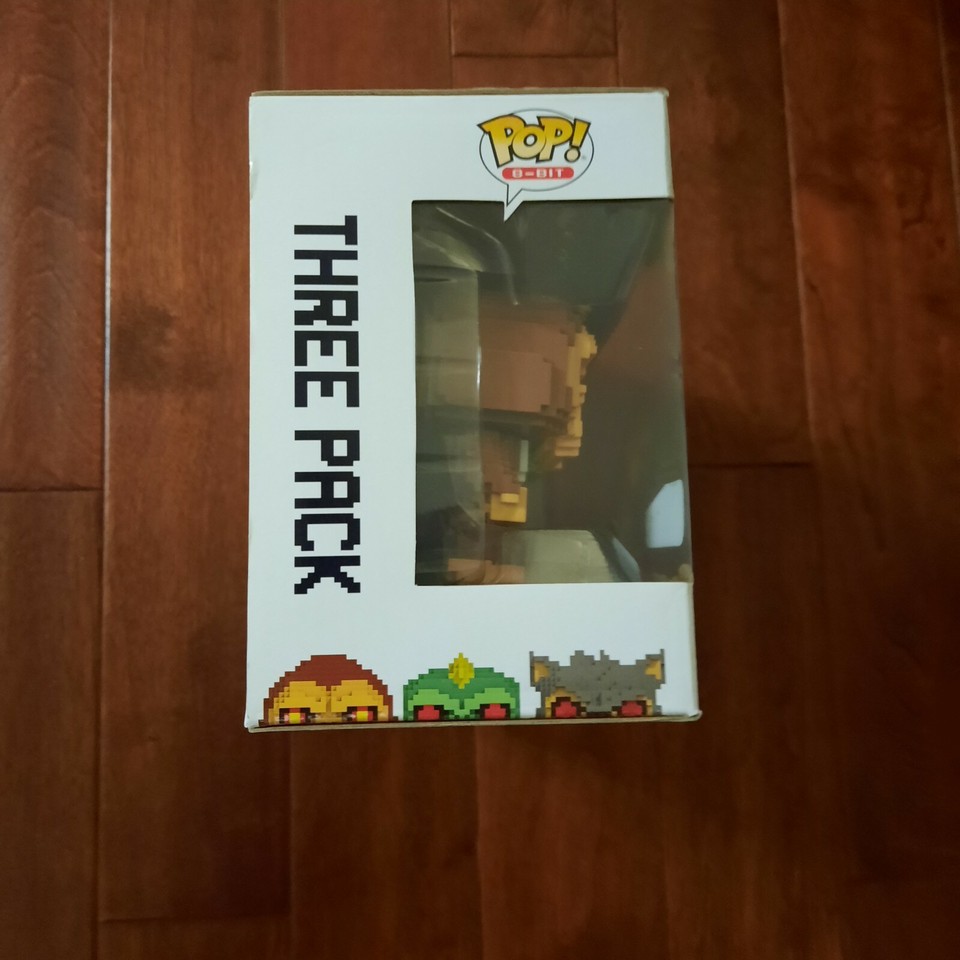 Funko Pop 8 Bit Rampage 3 Pack George, Lizzie, Ralph Walmart Exclusive ...