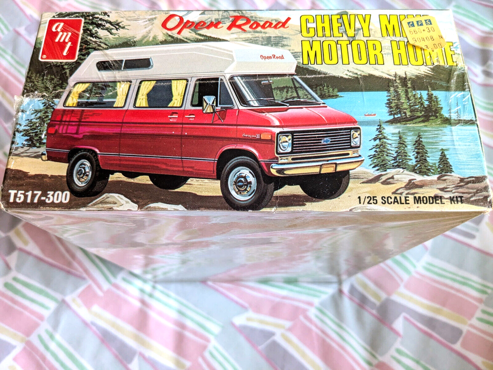 ULTRA RARE! **FACTORY-SEALED *ORIGINAL VINTAGE AMT CHEVY MINI MOTOR ...