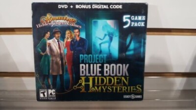 Legacy Hidden Object Games: Project Blue Book 5Pk PC DVD-Rom Video Game ...