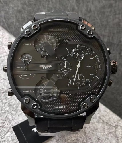 Diesel DZ7396 Mr. Daddy 2.0 Men Wristwatch - Black for sale online | eBay