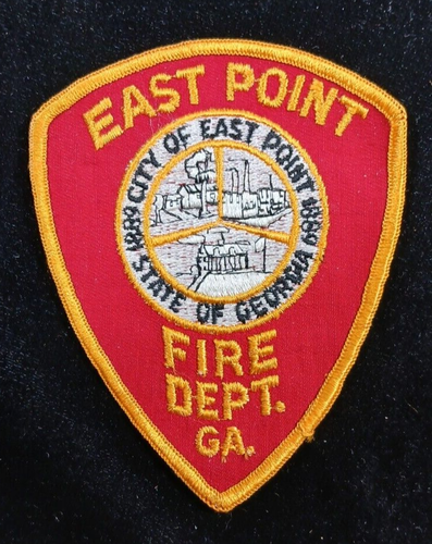 GEORGIA, EAST POINT FIRE DEPT PATCH FREE SHIPPING | eBay