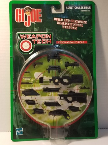 GI Joe Weapon Tech F2000 Assault Rifle 1/6 Scale For 12" Action Figures ...